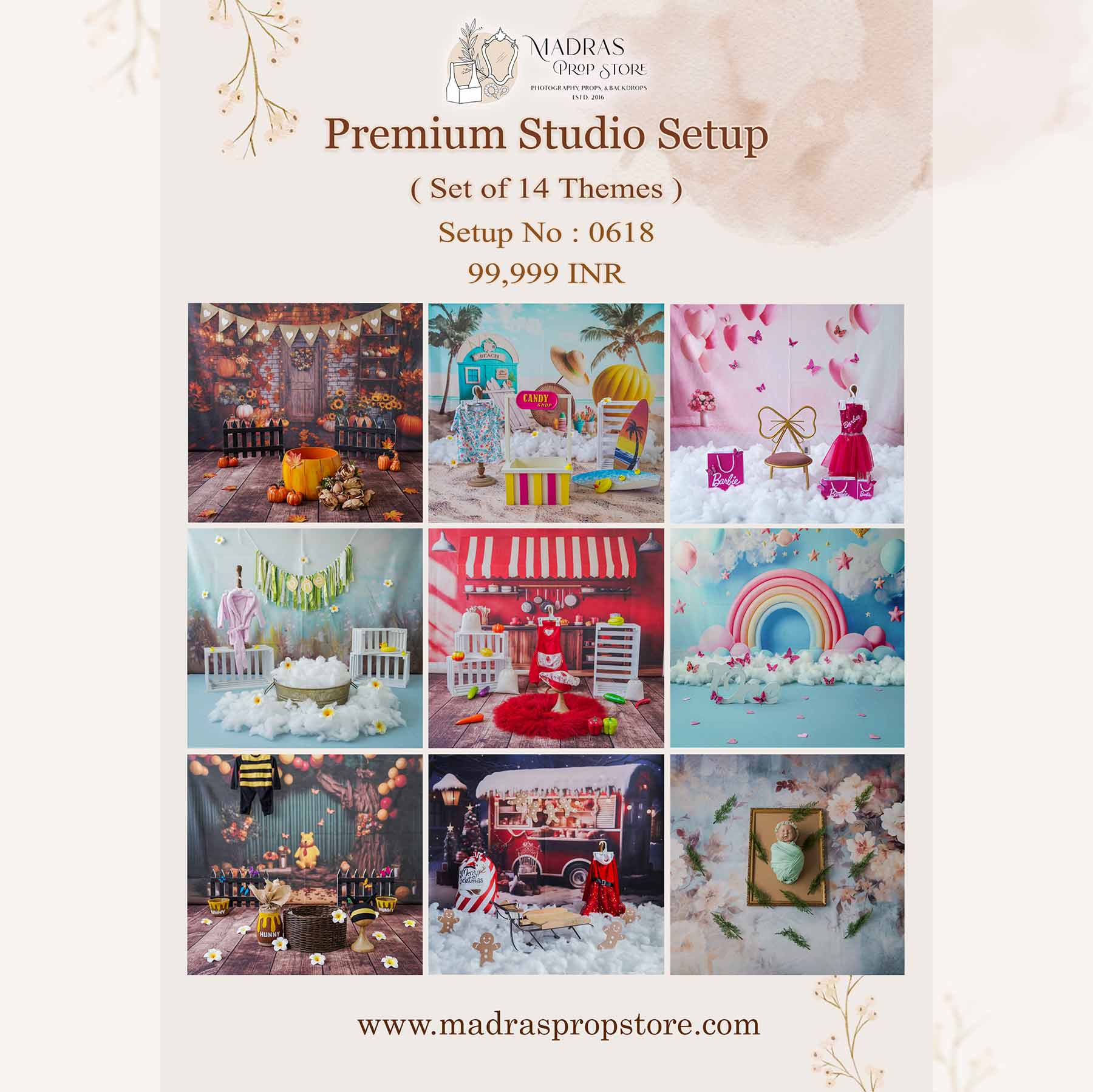 Setup - 0618 ( 14 Setups ) – Madras Prop Store