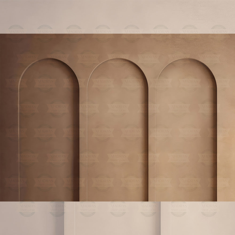 Beige Wall - Printed Backdrop - Fabric - 5 by 7 feet – Madras Prop Store