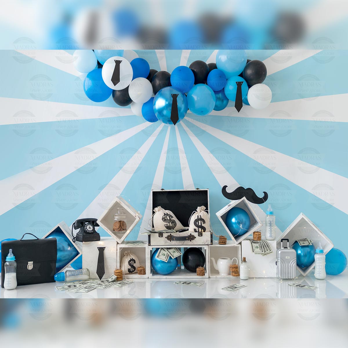 Boss Babe - Baby Printed Backdrops | Madras Prop Store