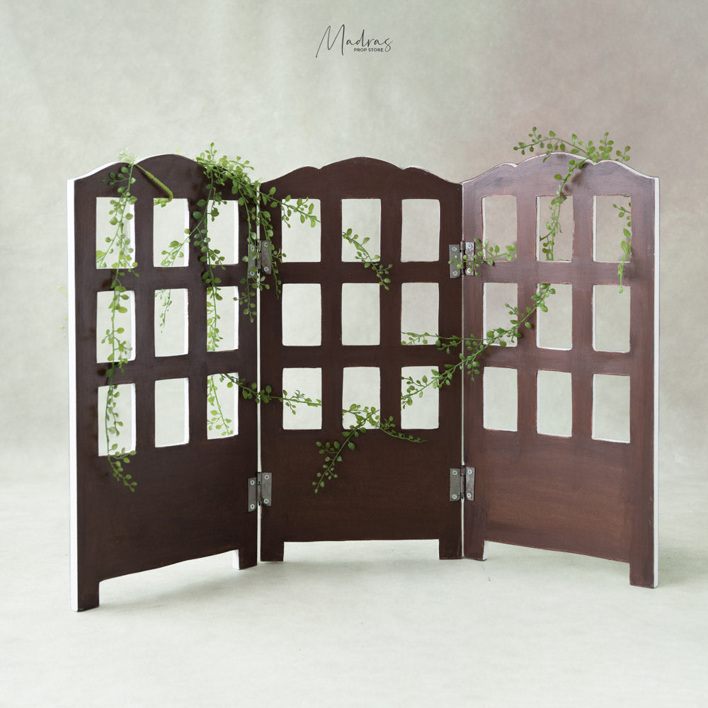 Three way Removable Door ( 2 in 1 walnut + white finish ) – Madras Prop ...