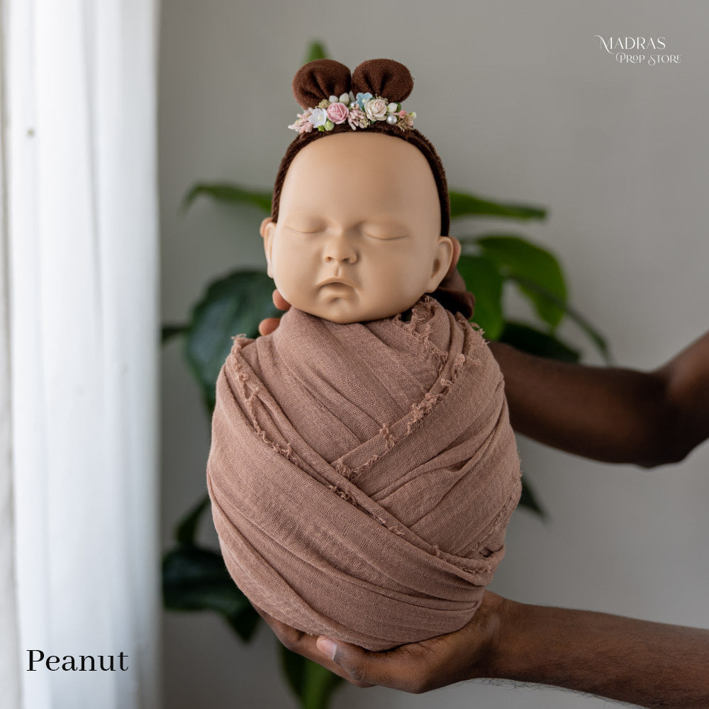 Raw Edge Wrap | 90 cm Long | Madras Prop Store