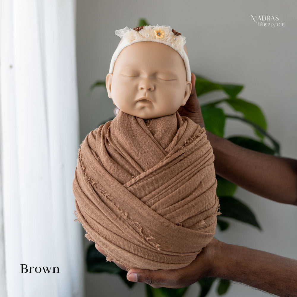 Raw Edge Wrap | 90 cm Long | Madras Prop Store