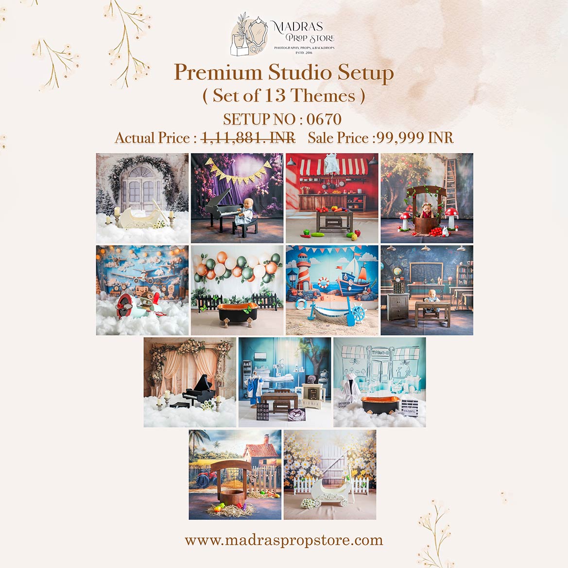 Setup - 0670 ( 13 Setups ) – Madras Prop Store